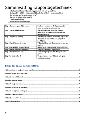 Format rapportage - Bijlage 3: Format voor adviesrapport/beroepsproduct ...