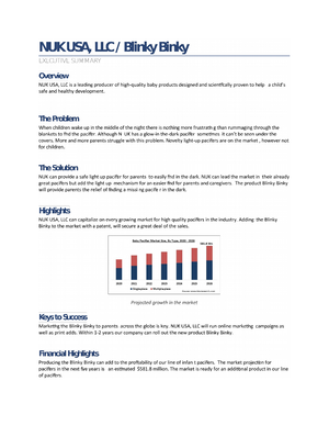 BUSI 330 Marketing Plan Analysis Paper - Nike’s Marketing Plan Amanda ...