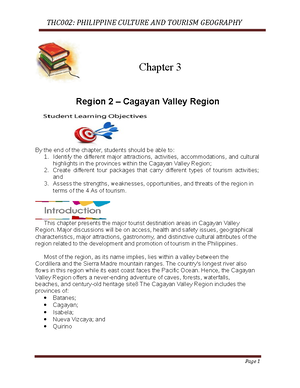 Chapter 10-Philippine Culture and Tourism Geography ( Summary ...
