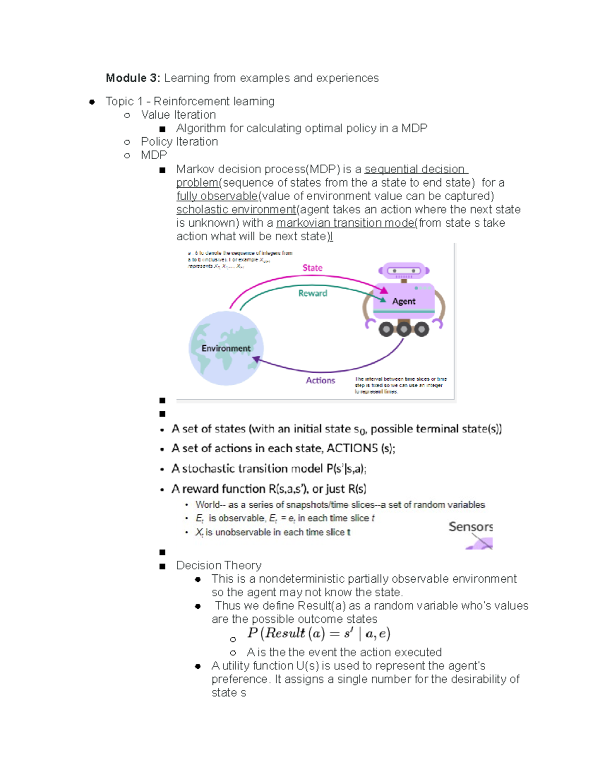 Copy - bullet points for topics that can show up in 2nd quiz - Module 3 ...