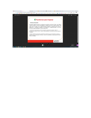 A7 Transformar para impactar - Innovación abierta y libre Actividad 7. Desafío Eduardo Mayen ...