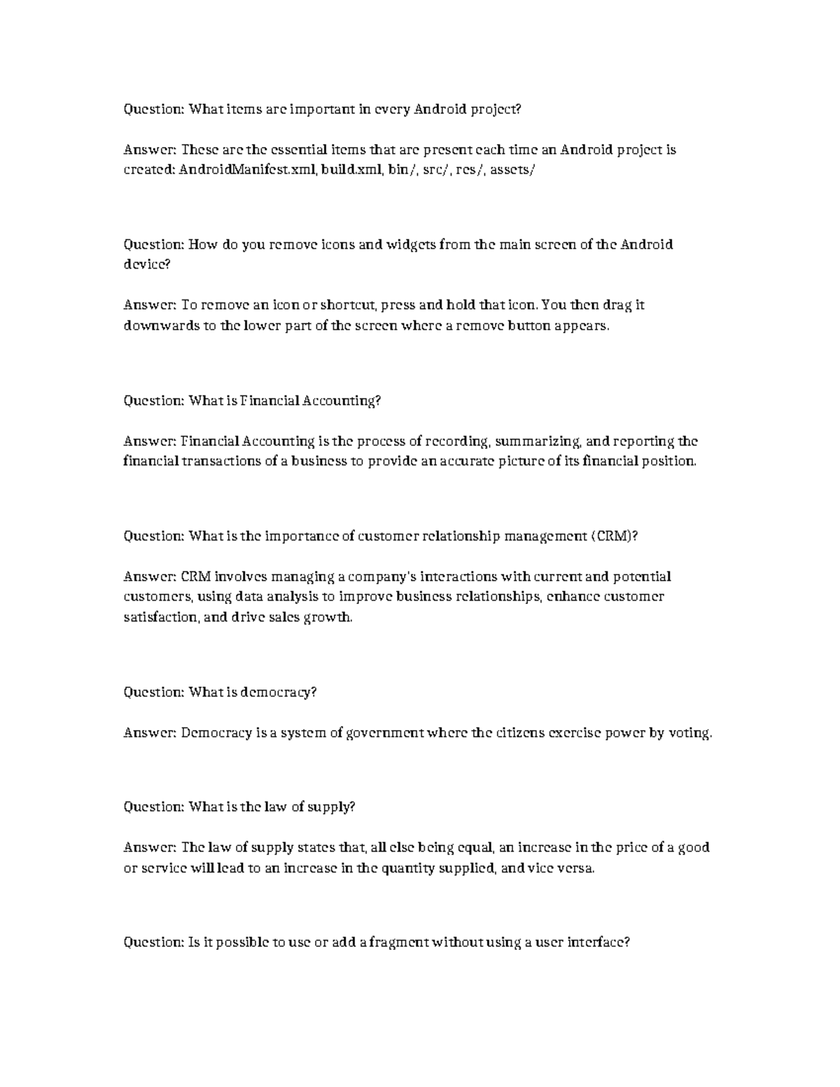 Quisler episcenium chigwell - Question: What items are important in ...