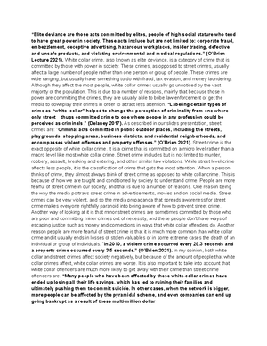 Labeling Theory - “Deviance lies in the response of others, it is ...