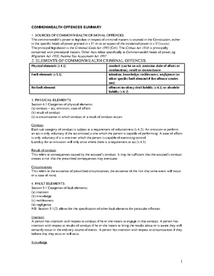 CRIM- Summary - qwertyuiopasdfghjklzxcvbnmqwertyuio ...