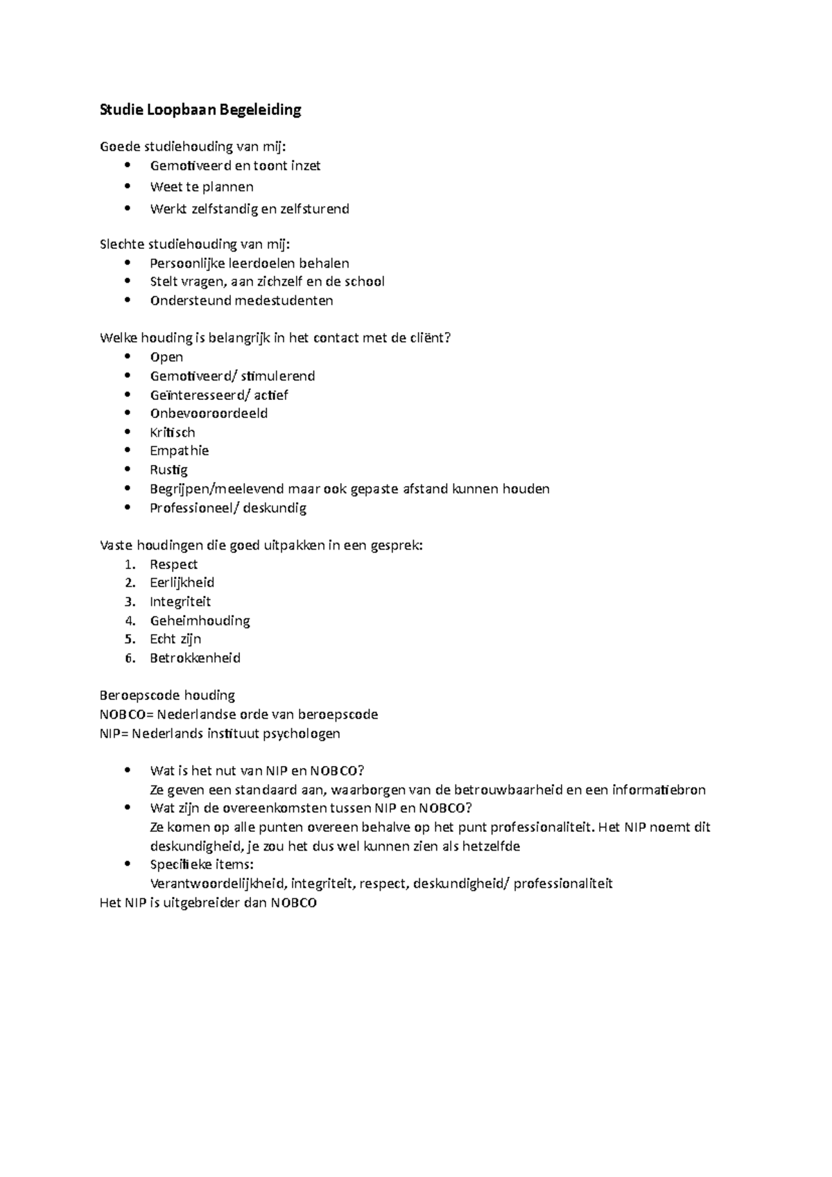 Studie Loopbaan Begeleiding colleges - Studie Loopbaan Begeleiding ...