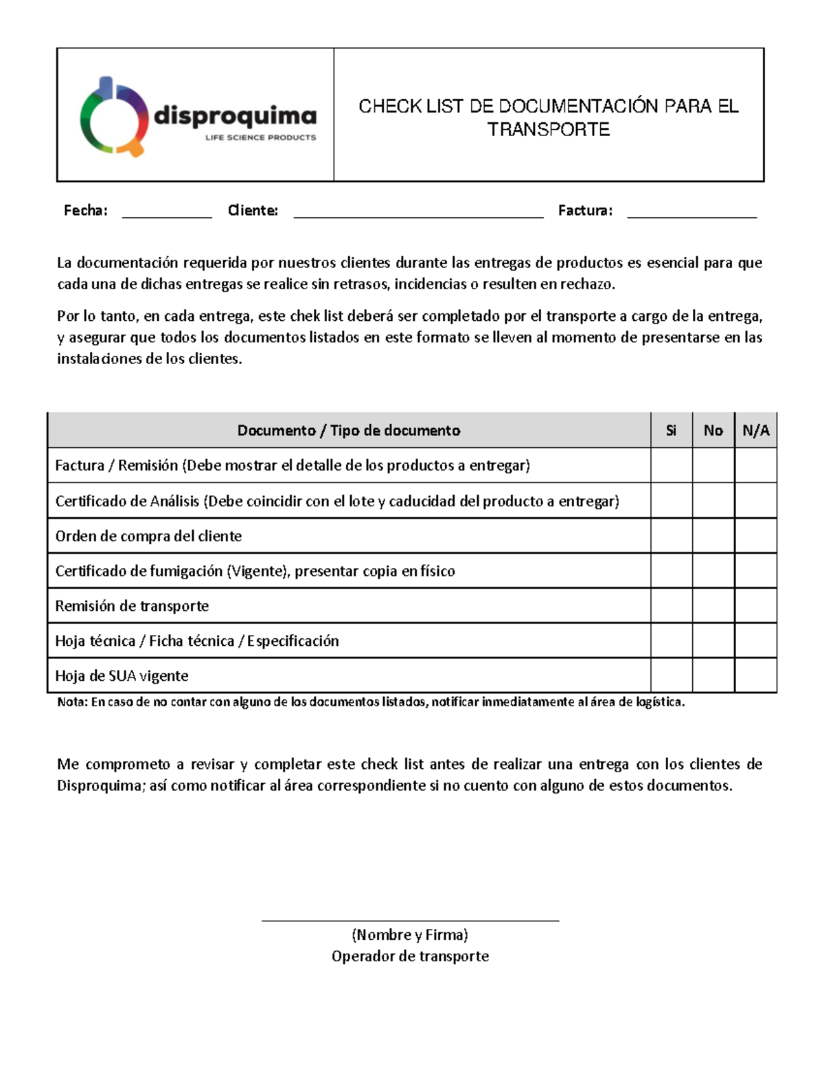 Chek list de documentos 240201 080759 - CHECK LIST DE DOCUMENTACIÓN ...