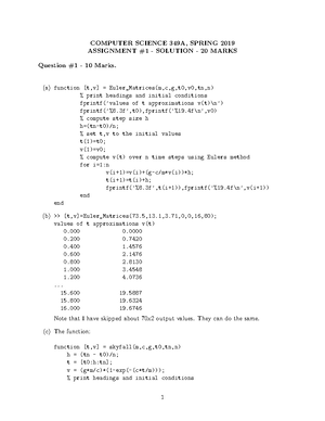 Csc 349a Amazing Formula Sheet 3 - Ta ylor ’s Th e or e m : ( ) ( ) P ...