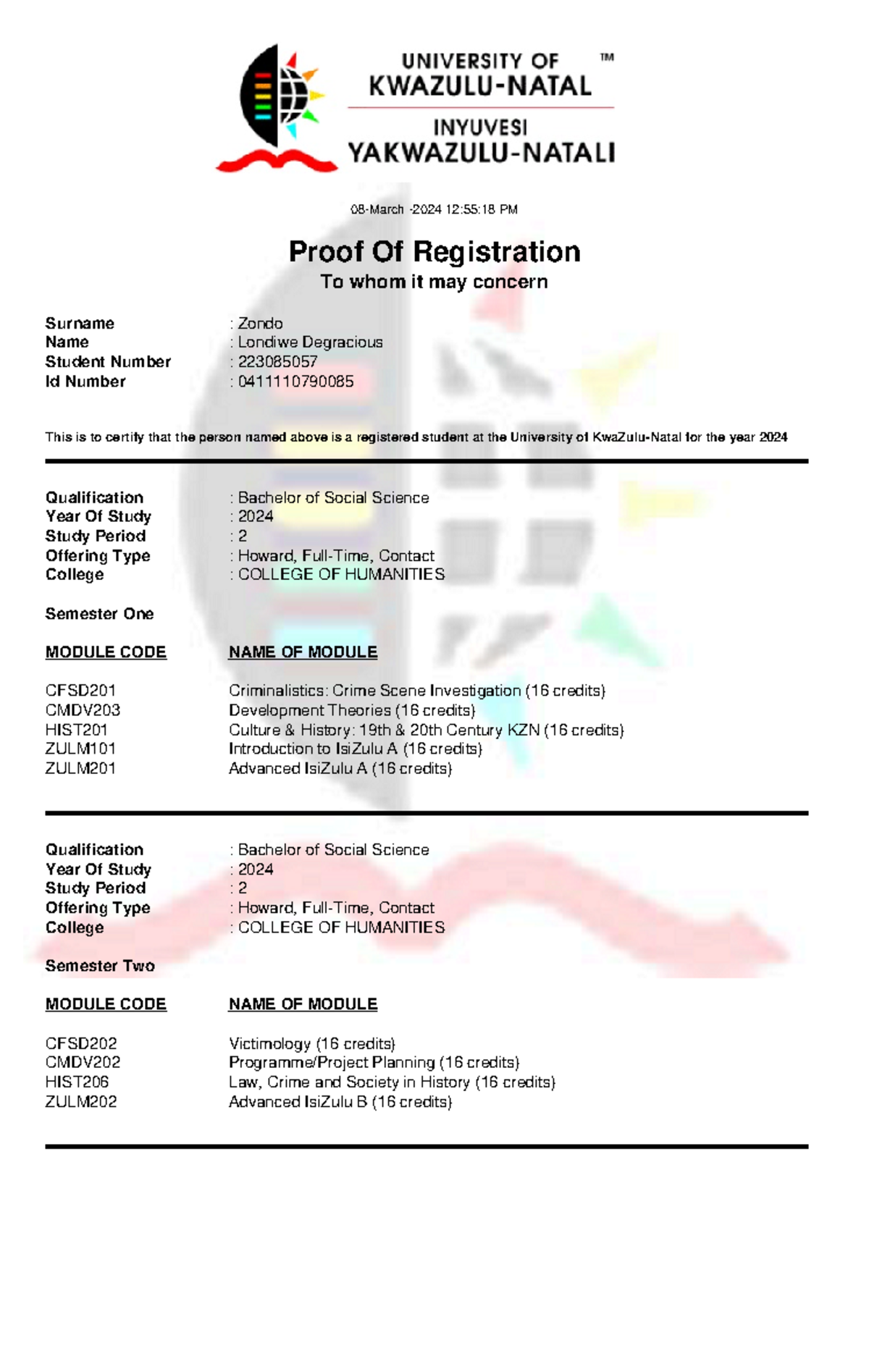 Proof or reg - Please assist me with pass papers as I am prepairing for ...