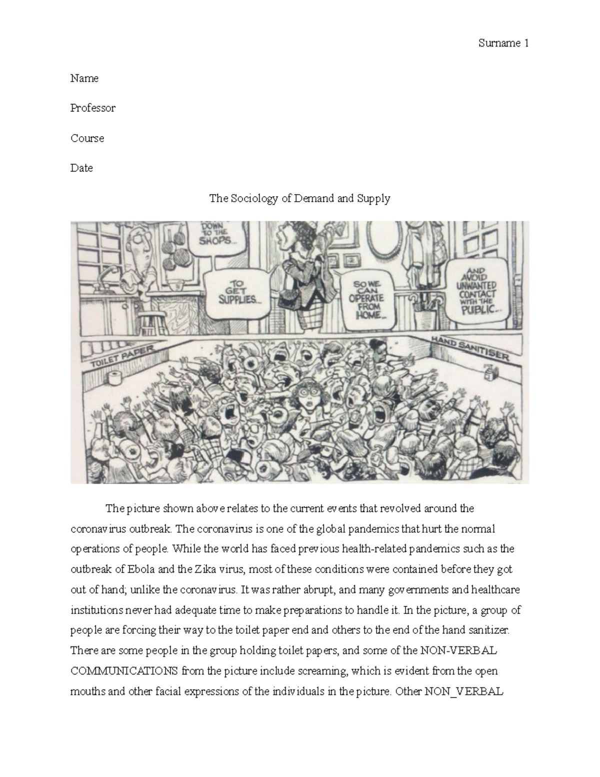 Sociology - There's needed to make an 800-word essay about the topics ...