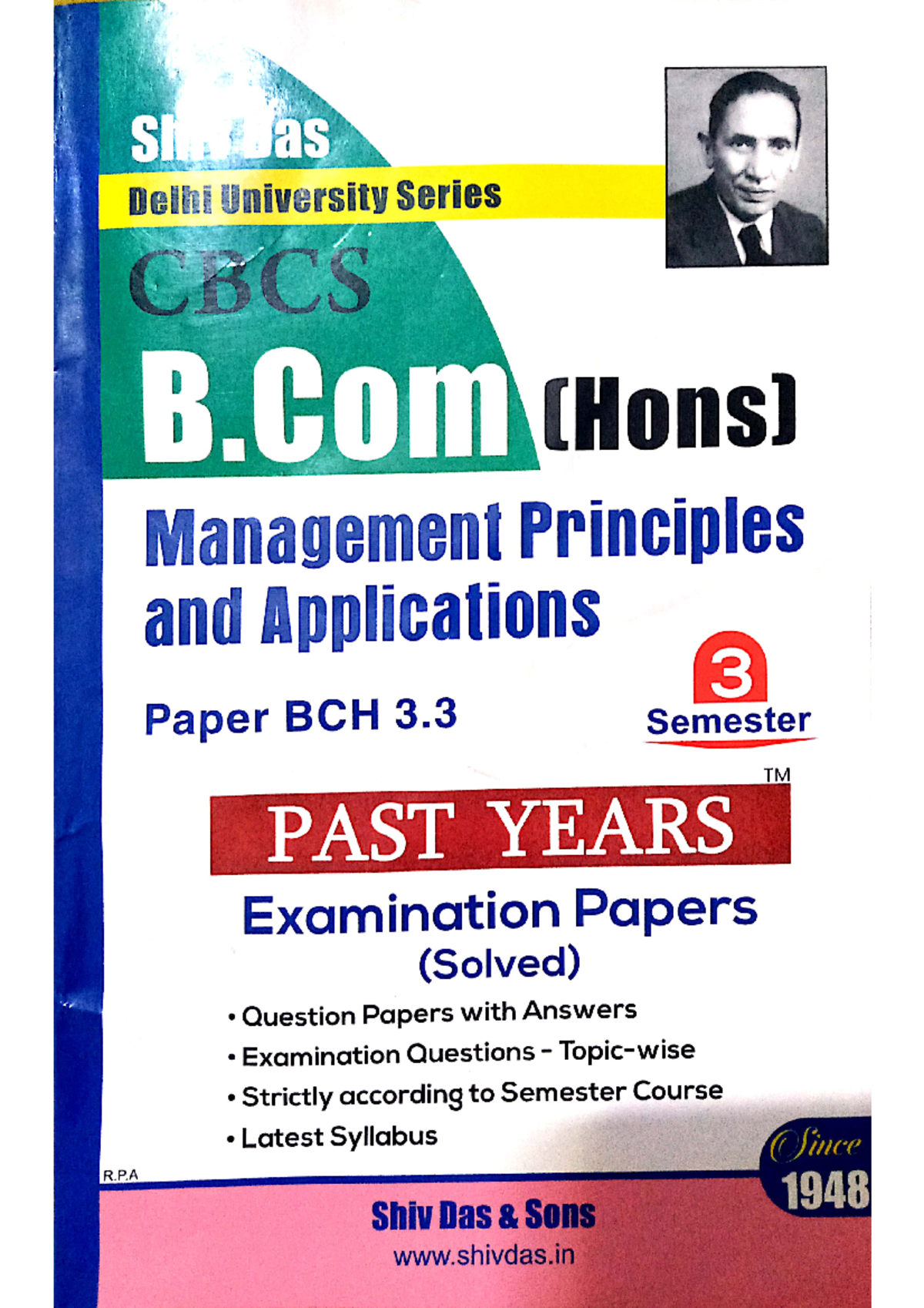 MPA - shiv das py10 - Commerce & Managment Studies - Studocu