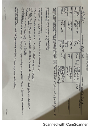 Brandon Sharp 2 - med surge - Advanced Medical-Surgical/Critical Care ...