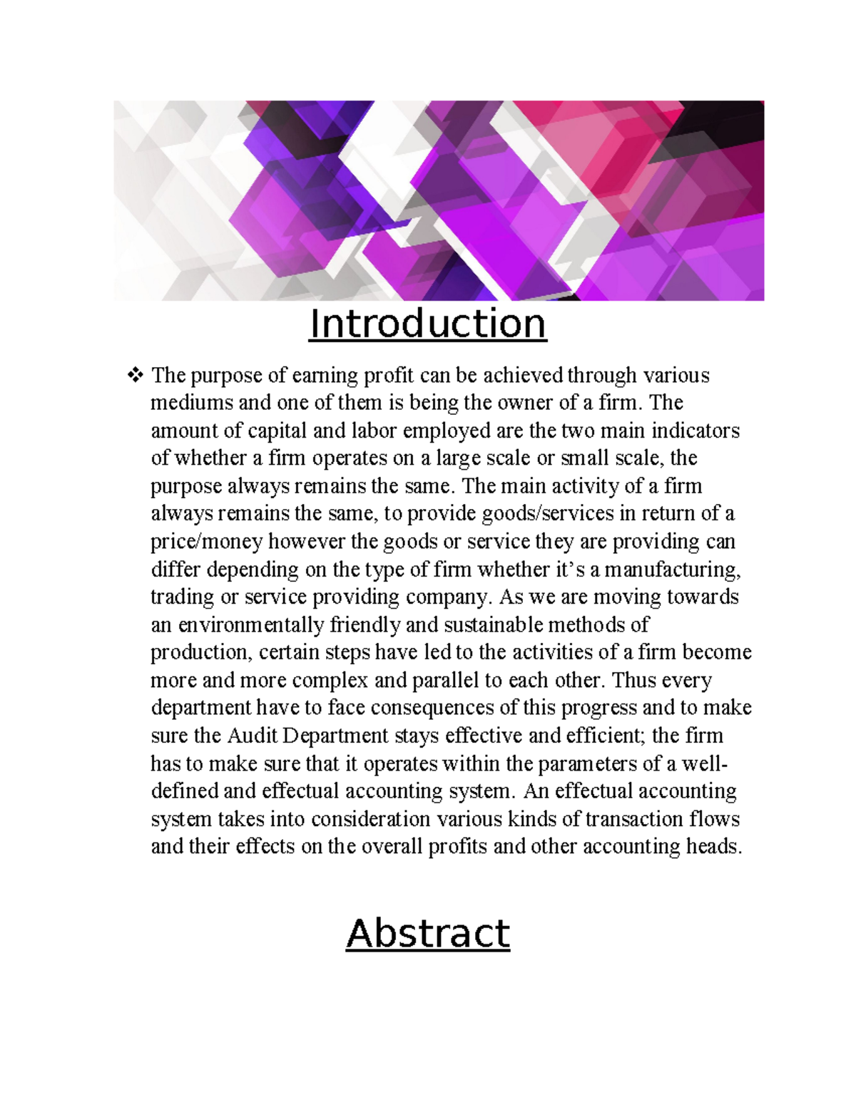 Introduction A Sample Of How To Write A Write A Report