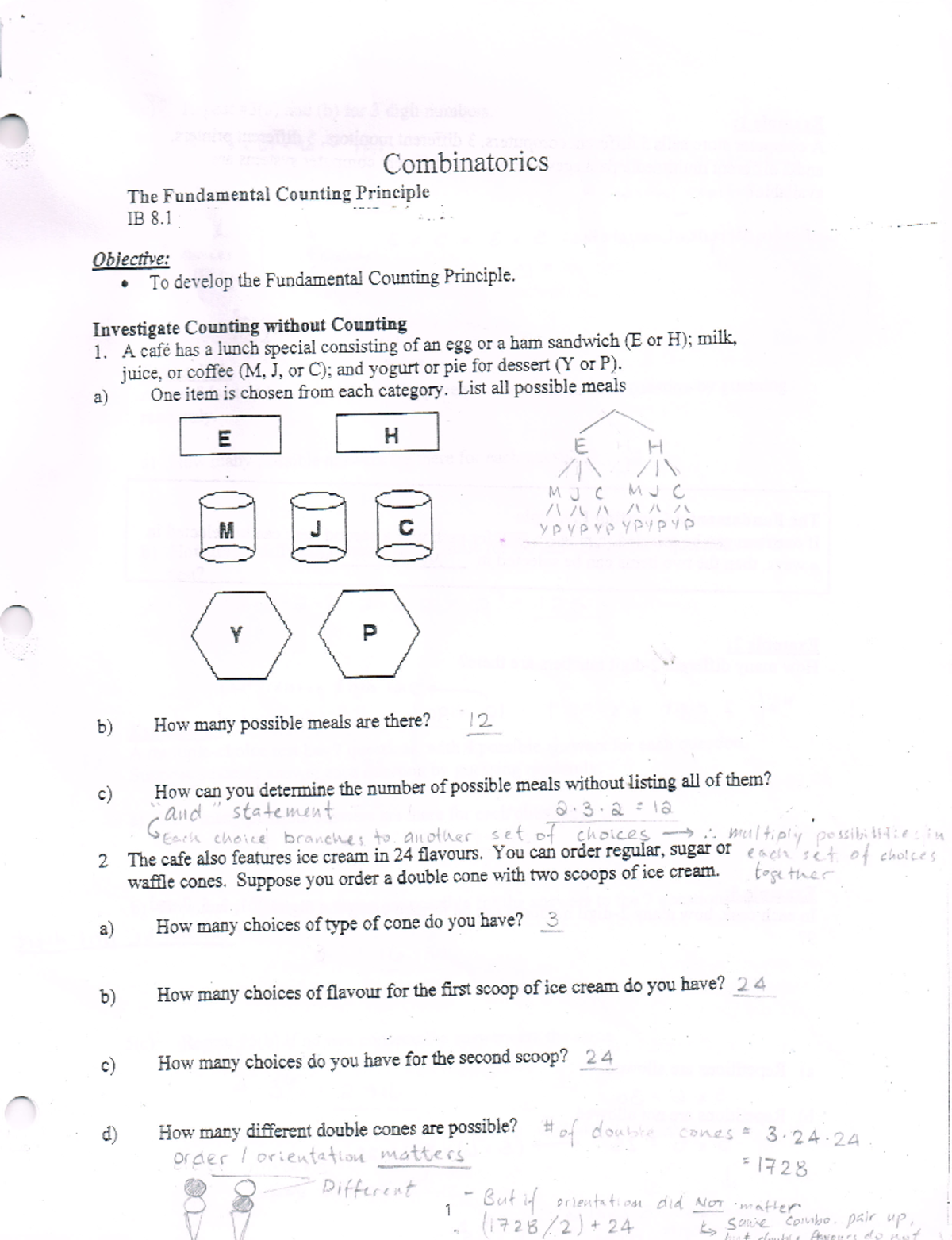 Combinatorics, Probability and Statistics Final - MATH 271 - Studocu