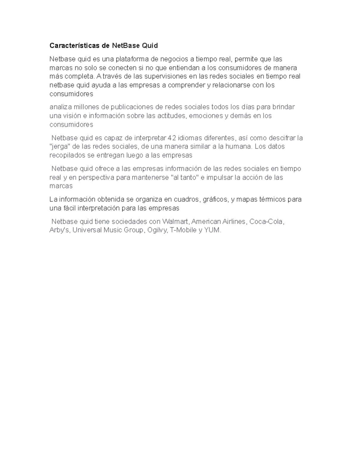 Características de Net Base Quid - Características de NetBase Quid ...