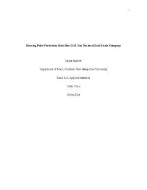 ECO 202 Module Three Simulation Checkpoint Assignment - ECO 202 Simulation Checkpoint Assignment ...