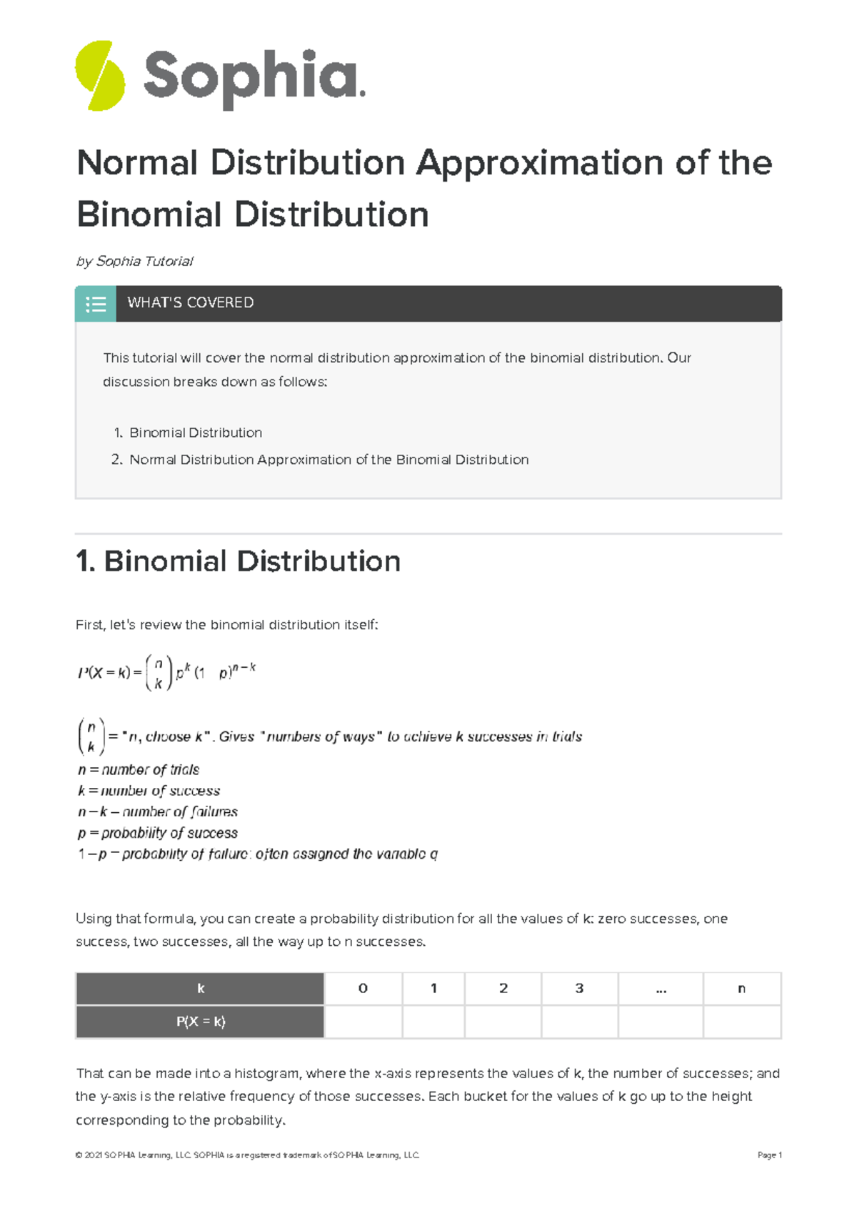 Normal distribution approximation of the binomial distribution - Our ...