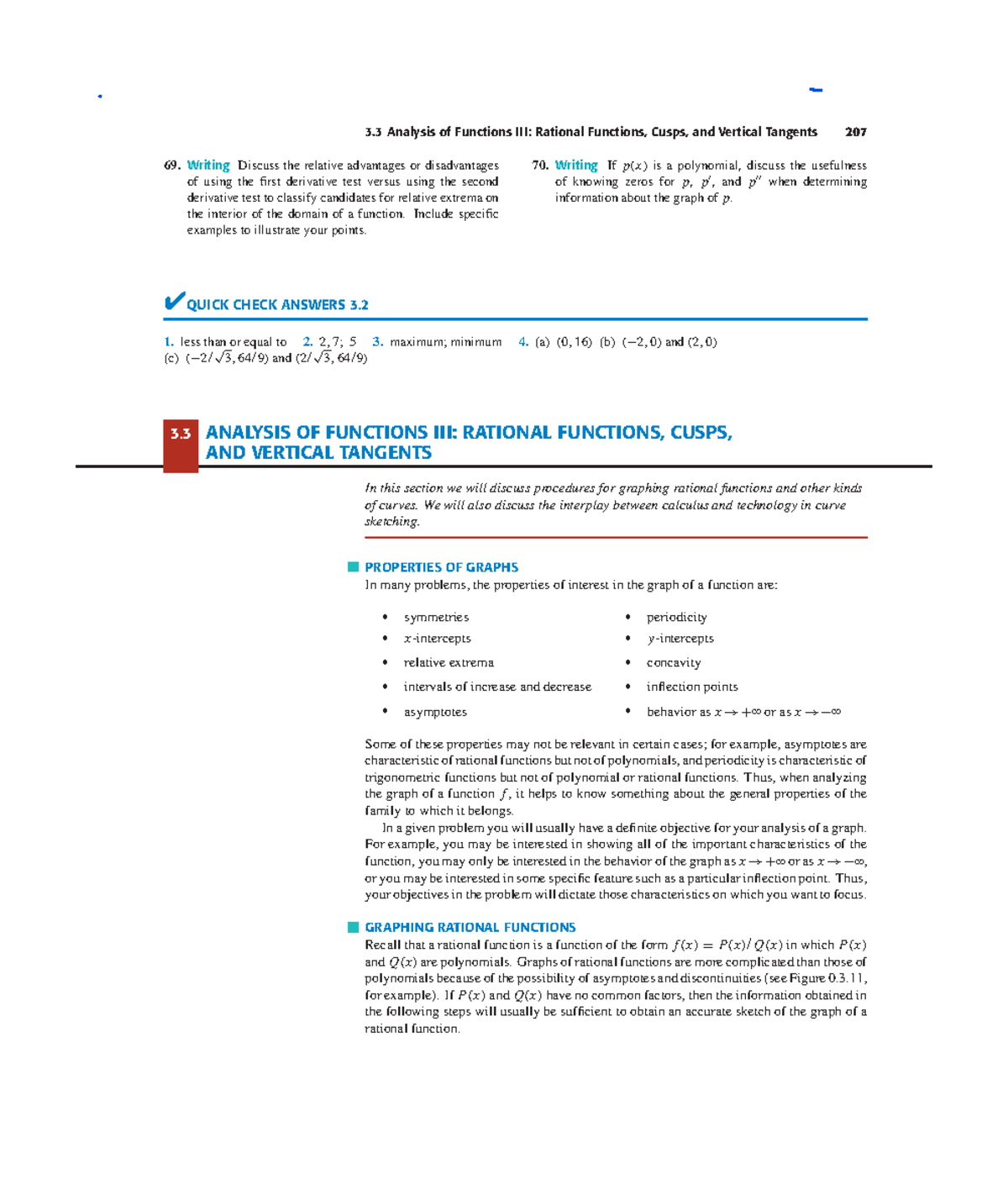 MATH CH3-3 - math work - 3 Analysis of Functions III: Rational ...