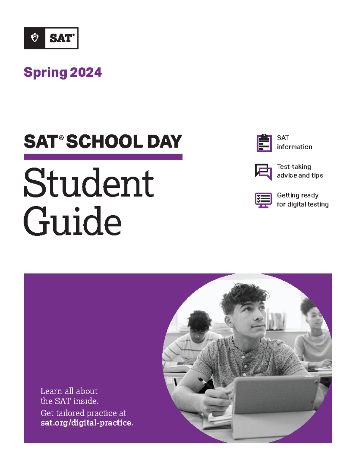 Sat school day student guide - Spring 2024 Student Guide SAT ® SCHOOL ...