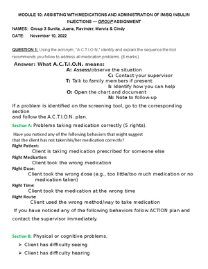 Module 11 - Cognitive and Mental Health Issues and Brain Injuries Test ...