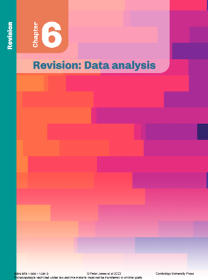 General Bound Reference 2023 - DATA ANALYSIS Summary Data types Five Number Summary - IQR: Q3 ...