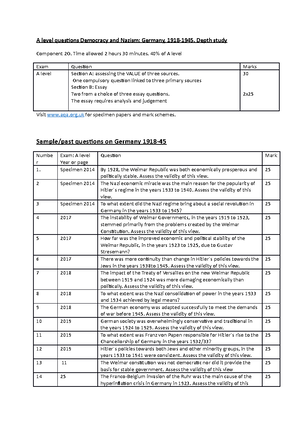 Section 2 The ‘Golden Age’ of the Weimar Republic, 1924-28 - Section 2 ...
