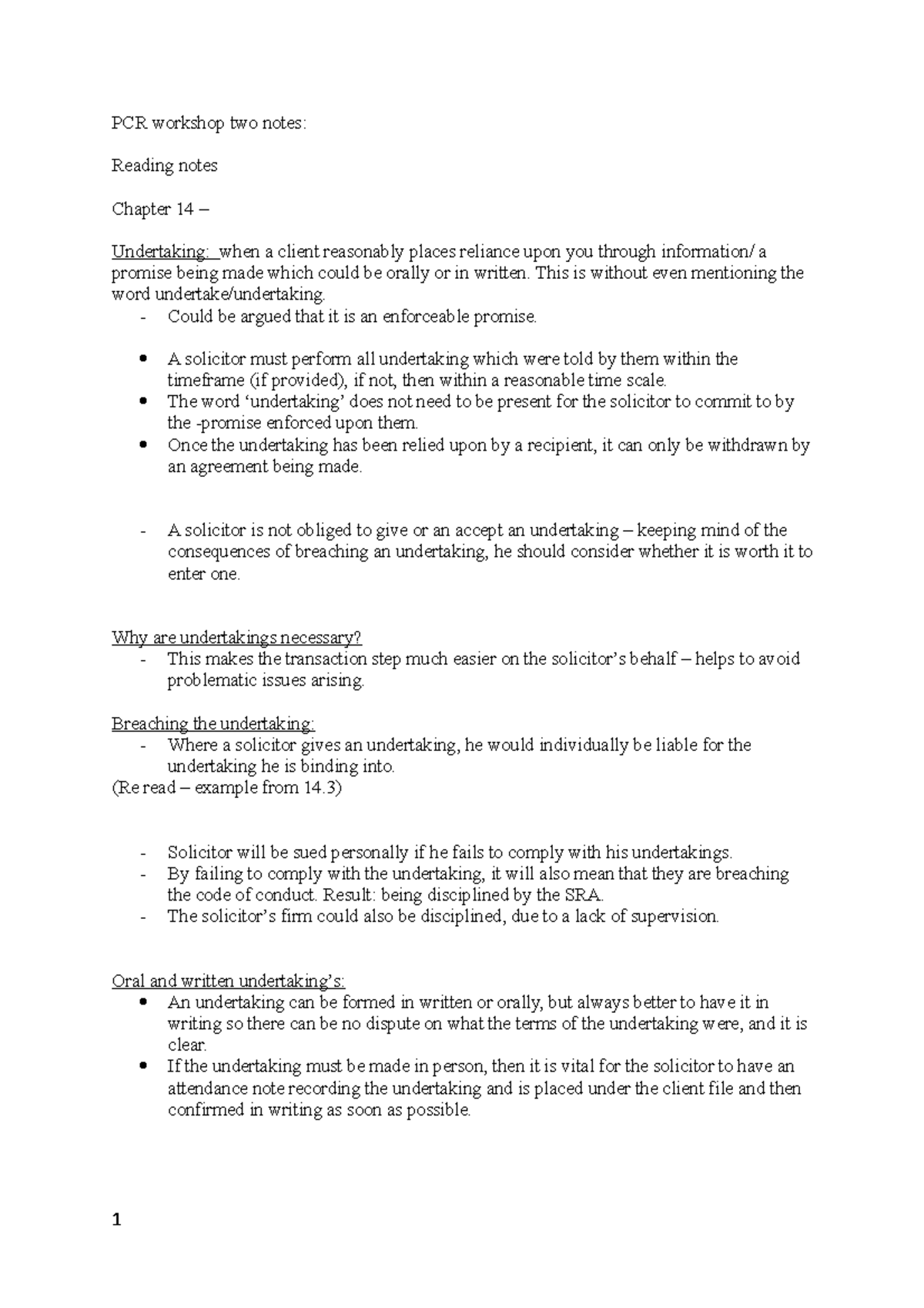 PCR workshop two notes - PCR workshop two notes: Reading notes Chapter ...