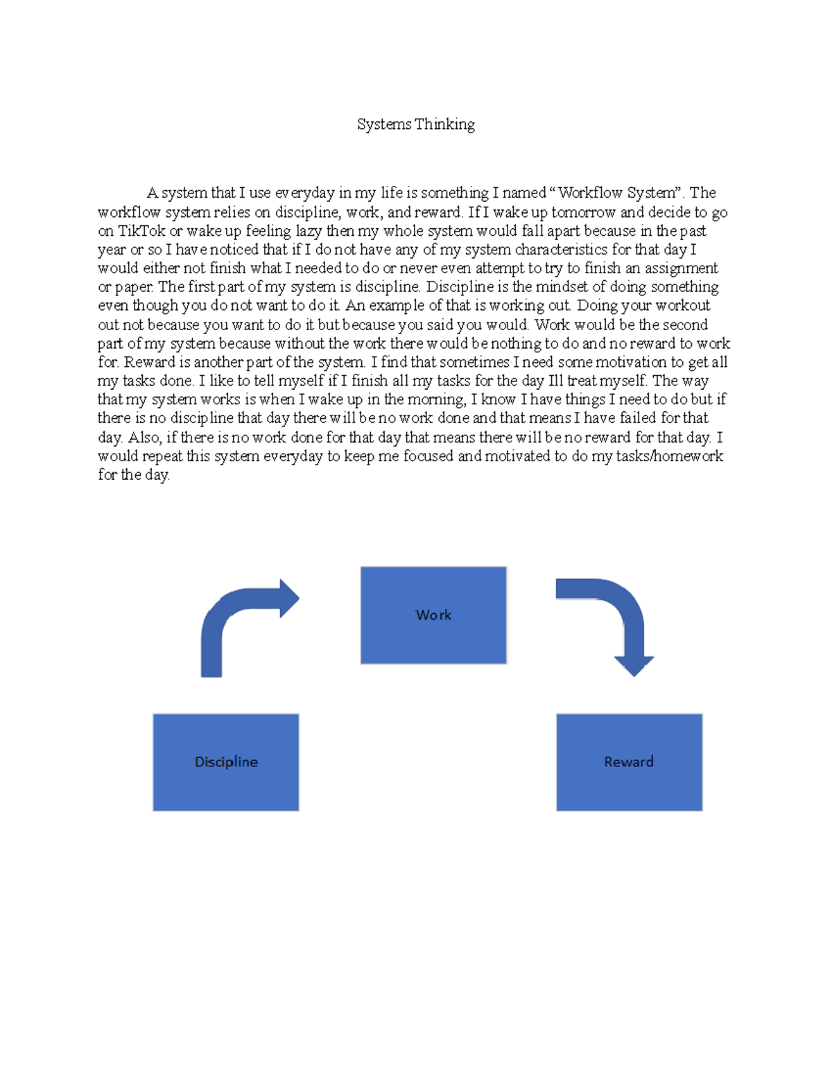 1-4 Activity Introduction to Systems Thinking - Systems Thinking A ...