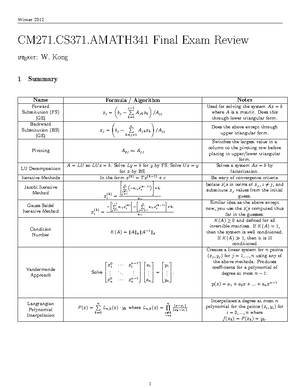 Outline S14 Amath242 Cs371 - AMath 242 / CS 371 – Spring 2014: Course ...