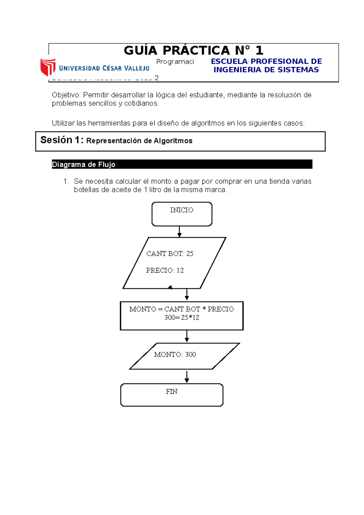 Guía Práctica 01 202 - GUÍA PRÁCTICA N° 1 Asignatura: Fundamentos de ...