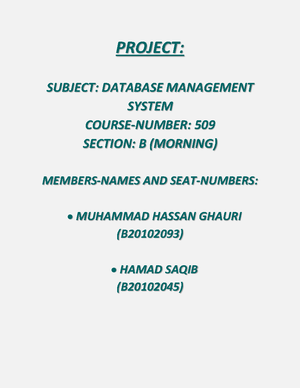 Computer architecture organization lab - Practical Workbook Computer ...