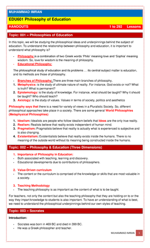 TPTA519 2ND Assignment - VIRTUAL UNIVERSITY OF PAKISTAN M. Jinnah ...