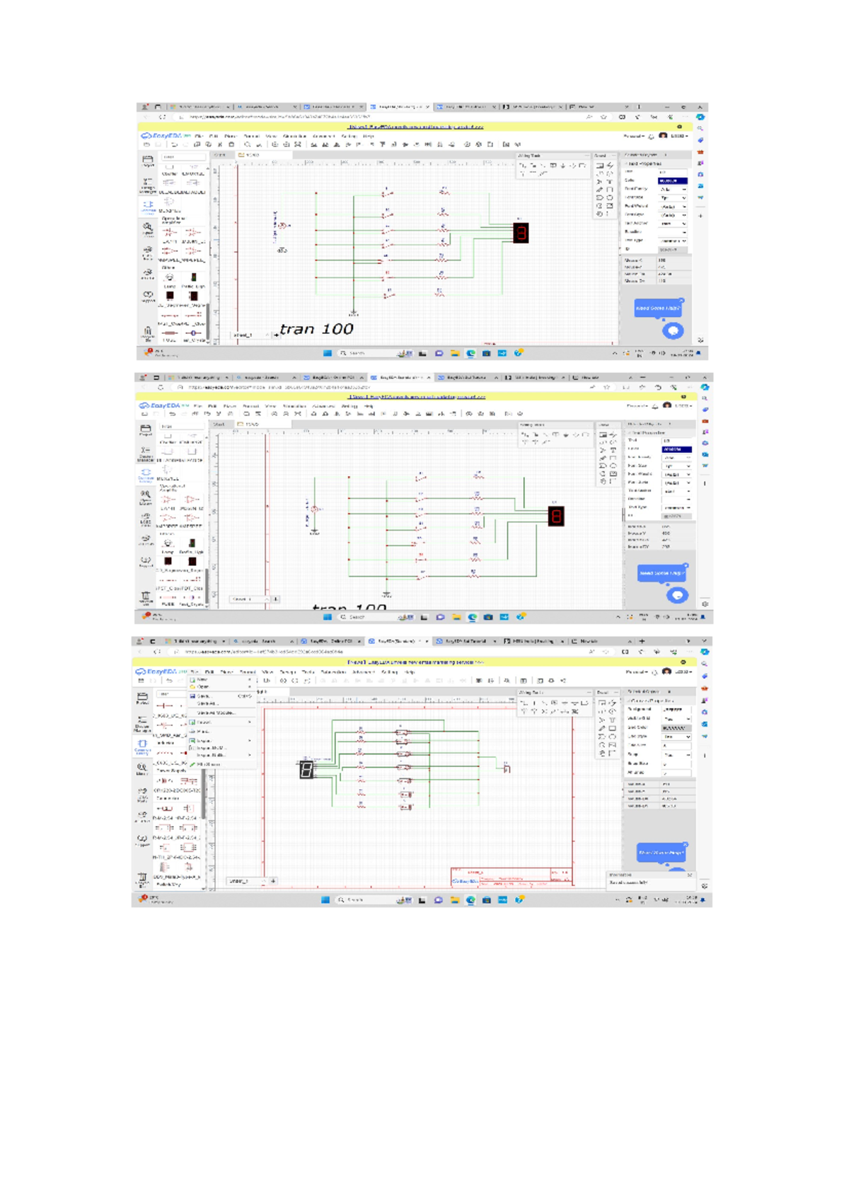 PCB Print - This is the output result of 9th experiment in pcb design ...