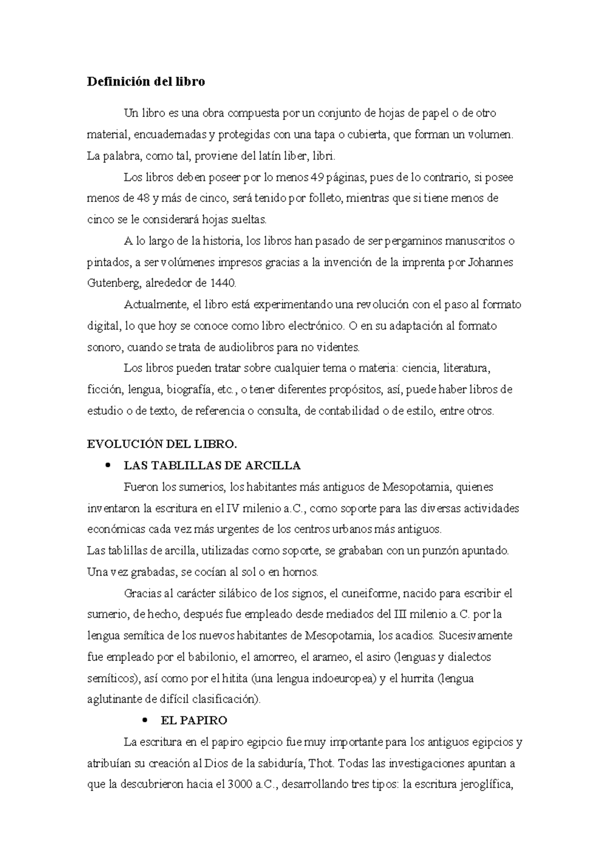 Definición del libro Y Estrategias PARA Fpmentar LA Letura - Definición ...