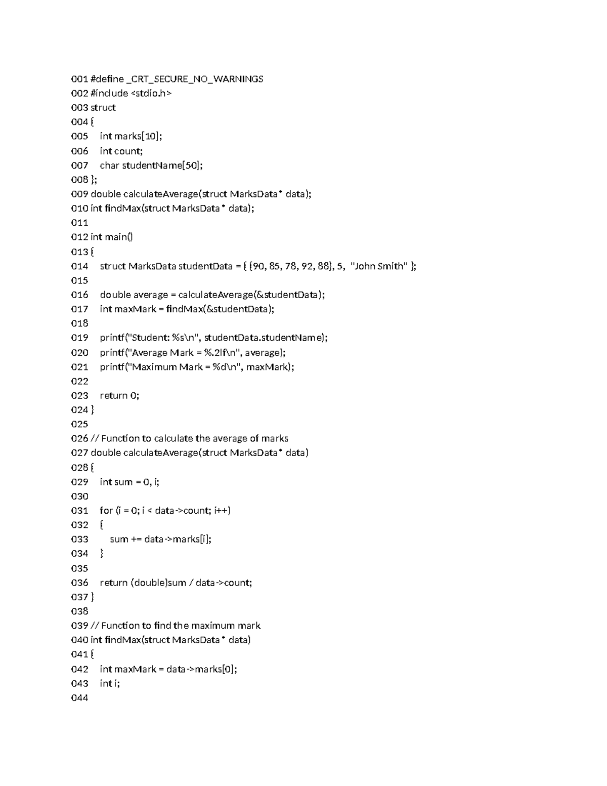 Practice Walkthrough 1 001 Define Crt Secure No Warnings 002