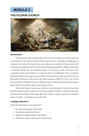 Module 3 Vatican II and PCP II - VATICAN II and PCP II Introduction ...