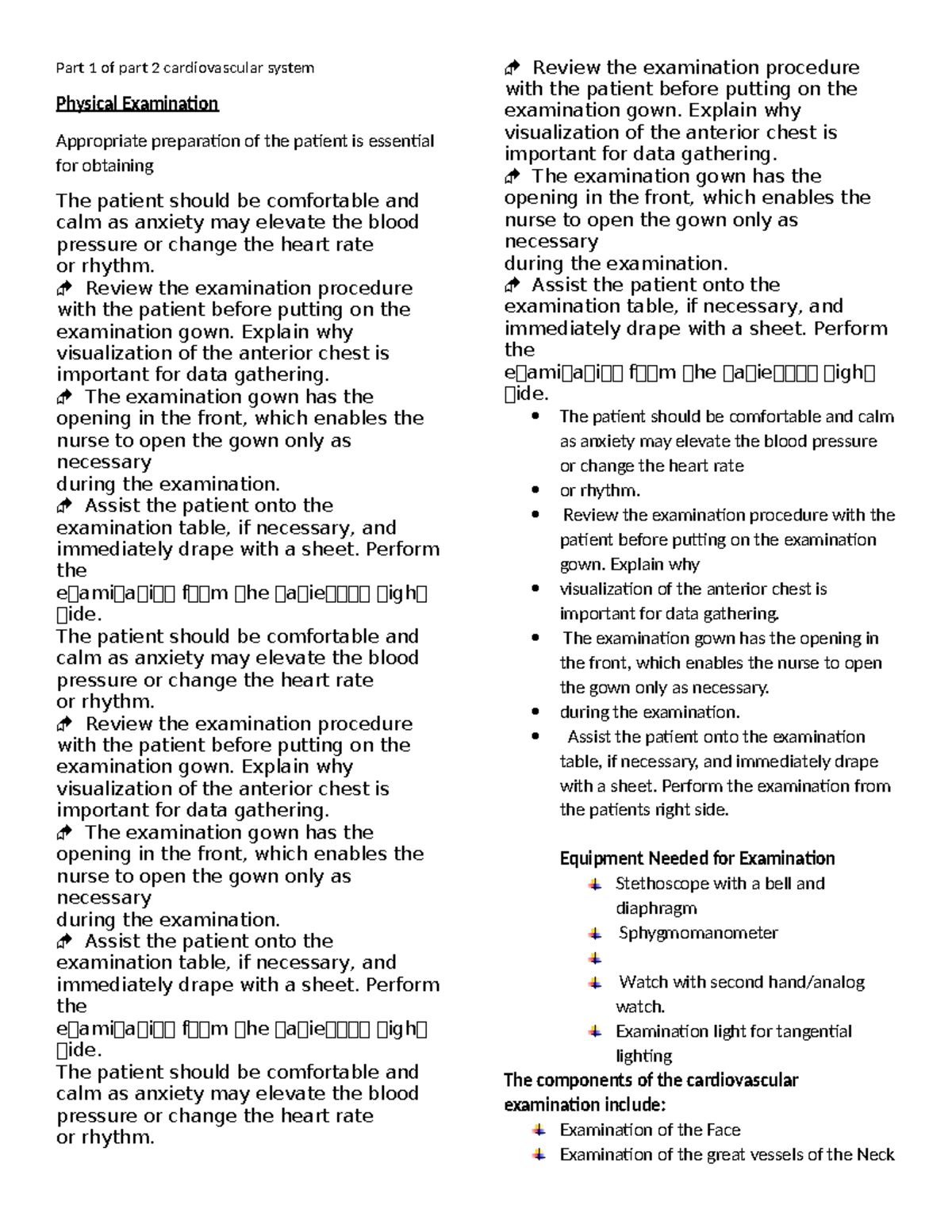 Part 1 of part 2 cardiovascular system - Part 1 of part 2 ...