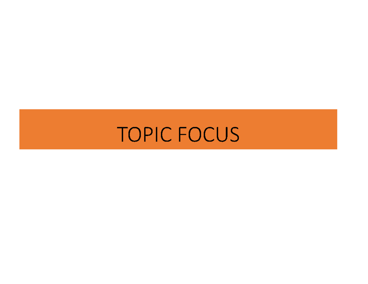 Mgt - Managerment - TOPIC FOCUS NOTE: CÓ THỂ TRONG TRẮC NGHIỆM ETHICS ...