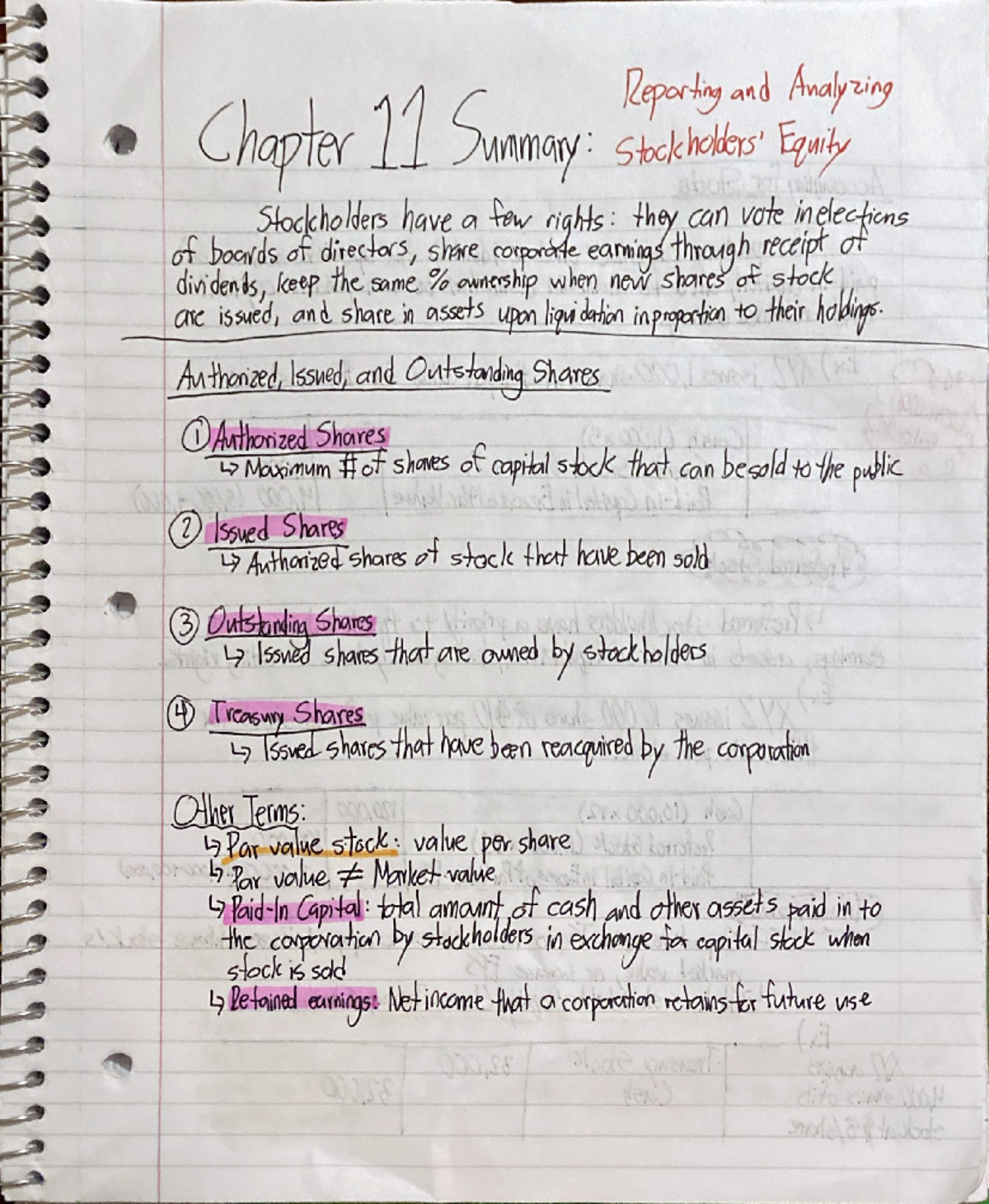 Ch 11 summary - acct 230 - acct101 - Studocu
