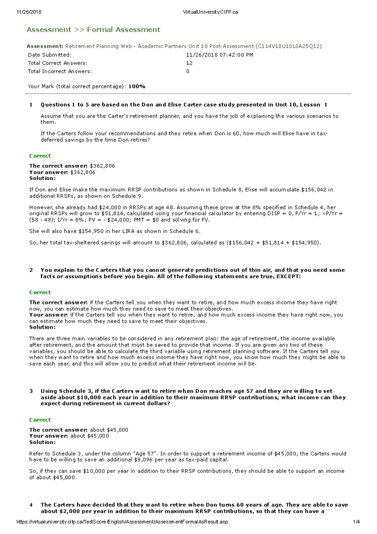 Exam 1 February 2018, questions and answers - Assessment >> Formal ...