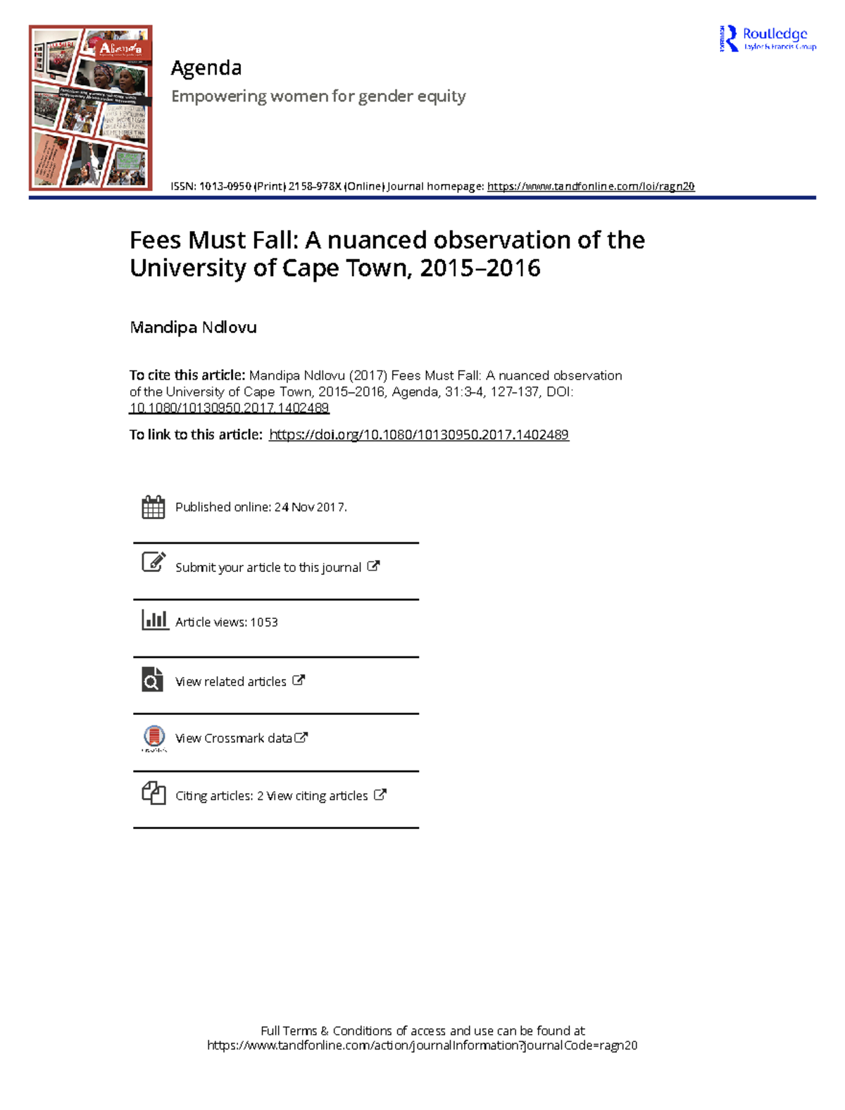 Fees+Must+Fall+A+nuanced+observation+of+the+University+of+Cape+Town+ ...