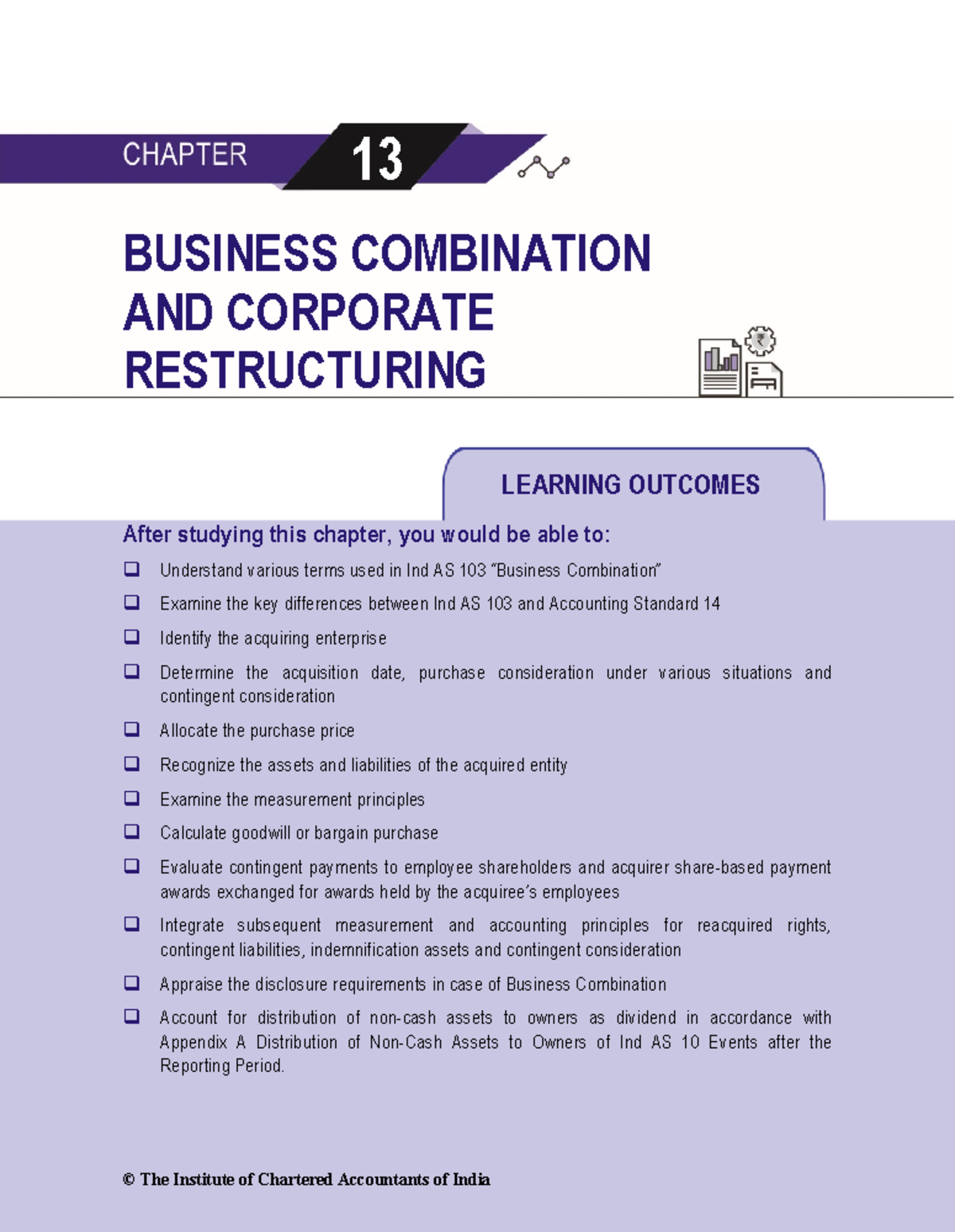 IND AS 103 Easy 13 BUSINESS COMBINATION AND CORPORATE RESTRUCTURING ind-as-103-easy-13-business-combination-and-corporate-restructuring