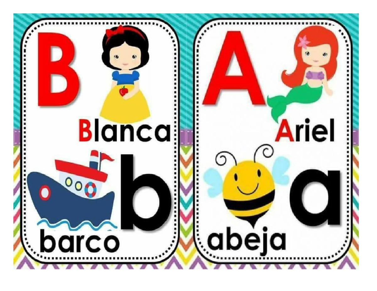 Abecedario decorado Sarahi - Psicologia 1 - Studocu