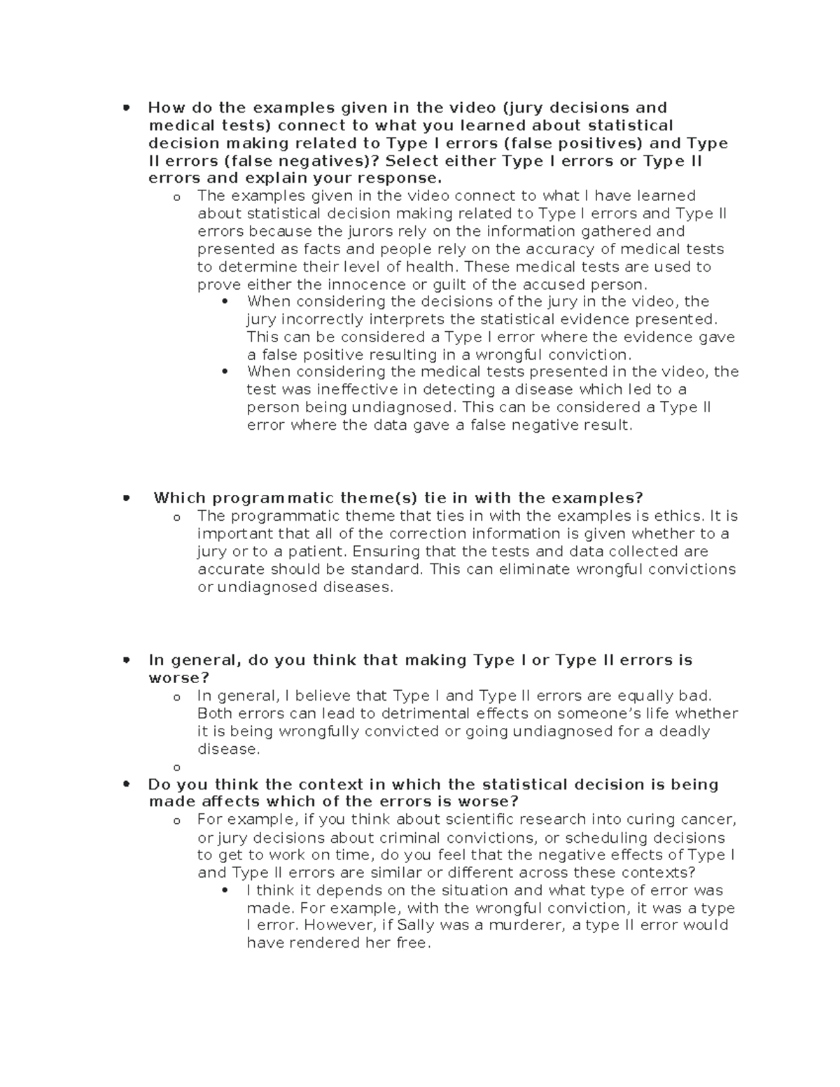 7-2 Discussion - Statistics in Everyday Life - How do the examples ...