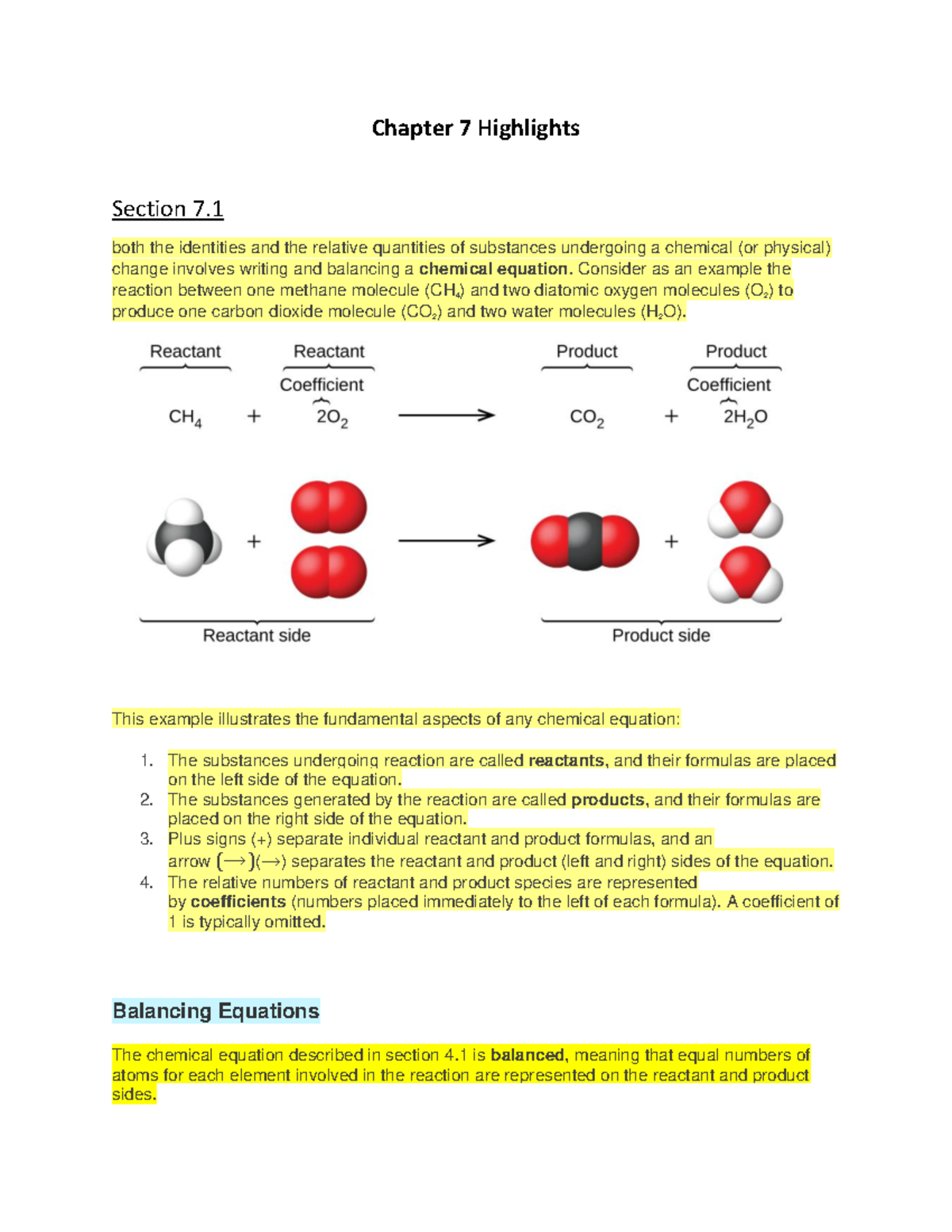 Chapter 7 Highlights - Chapter 7 Highlights Section 7. both the ...