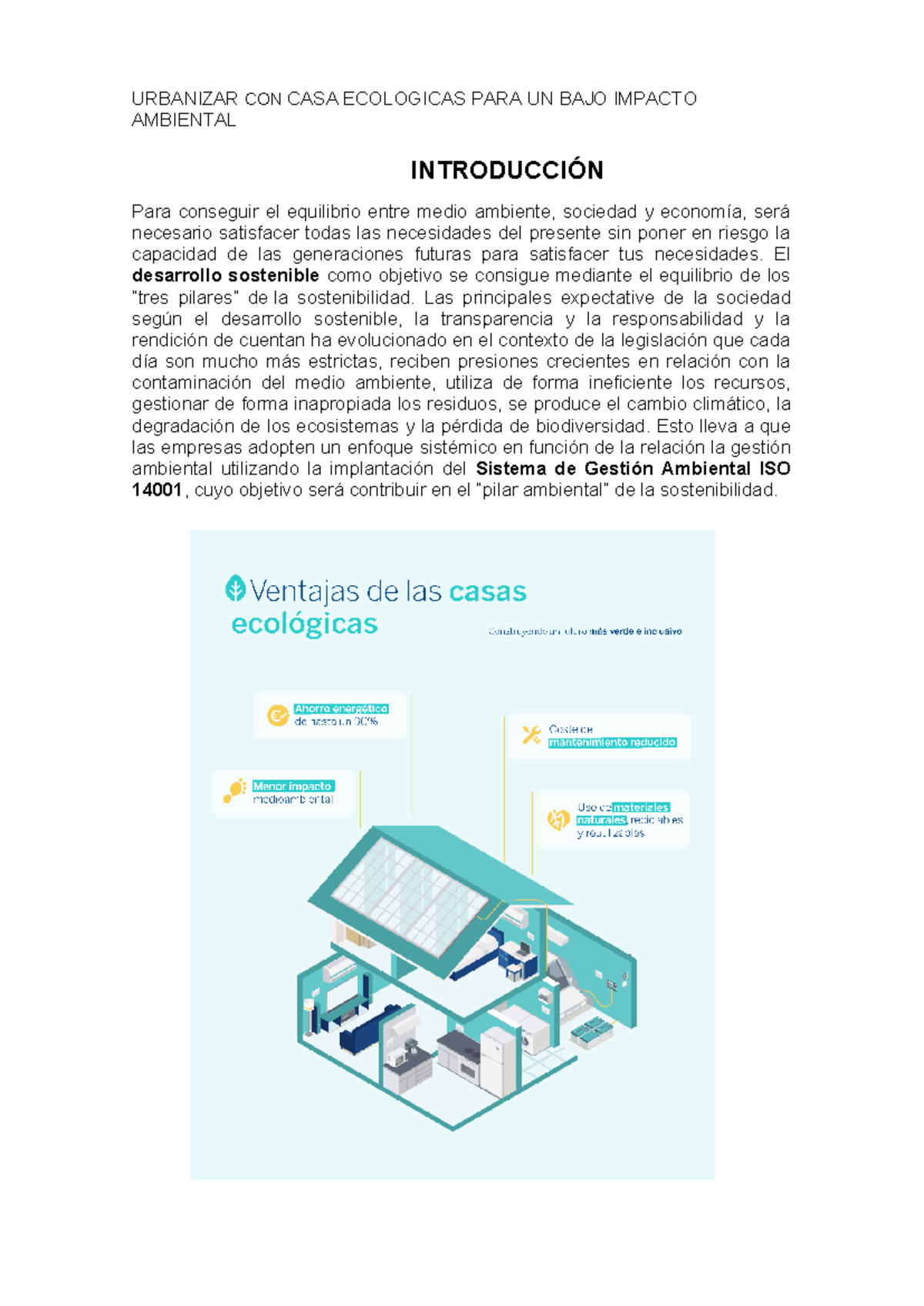 Urbanizar CON CASA Ecologicas PARA UN BAJO Impacto Ambiental - URBANIZAR CON CASA ECOLOGICAS ...