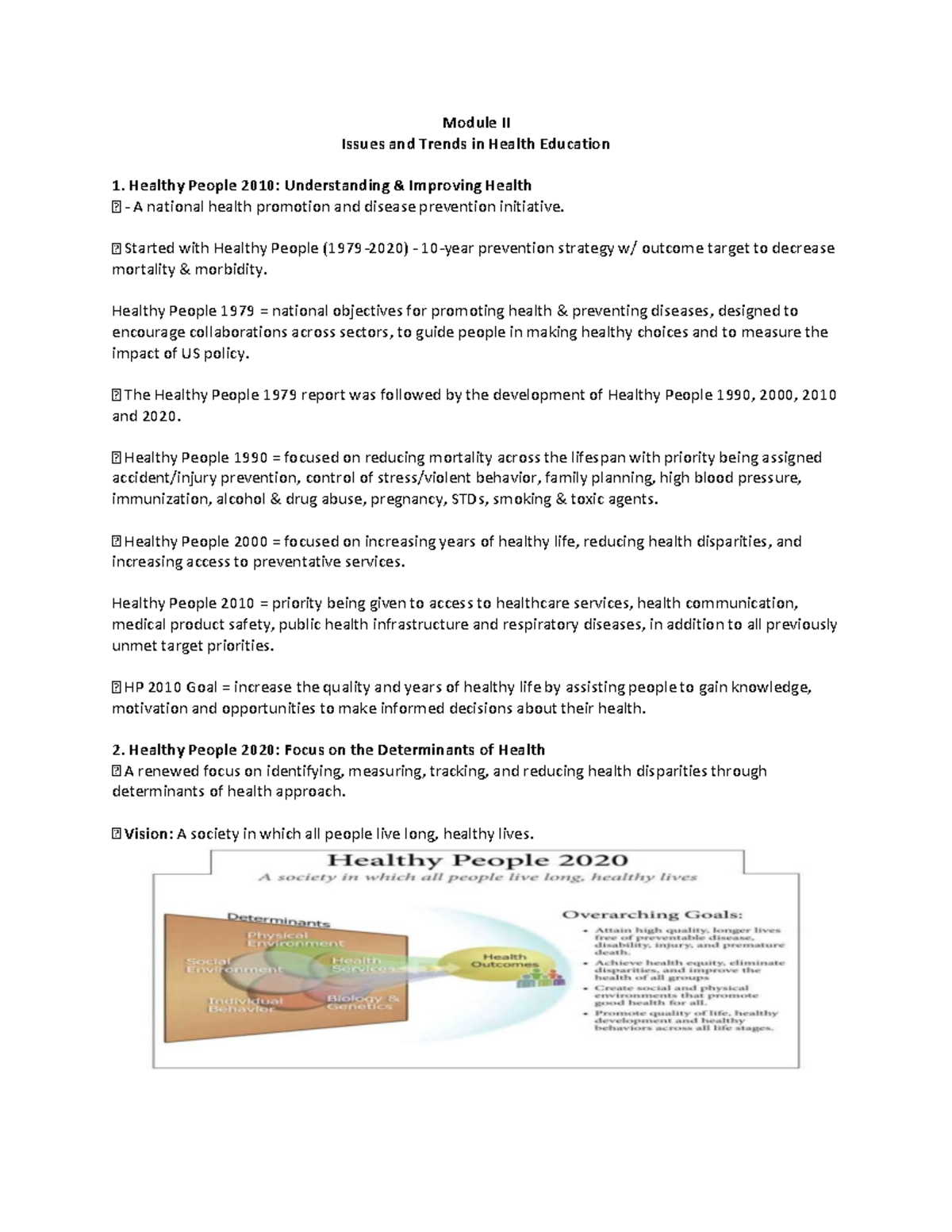 Handouts-Module-2 - research - Module II Issues and Trends in Health ...