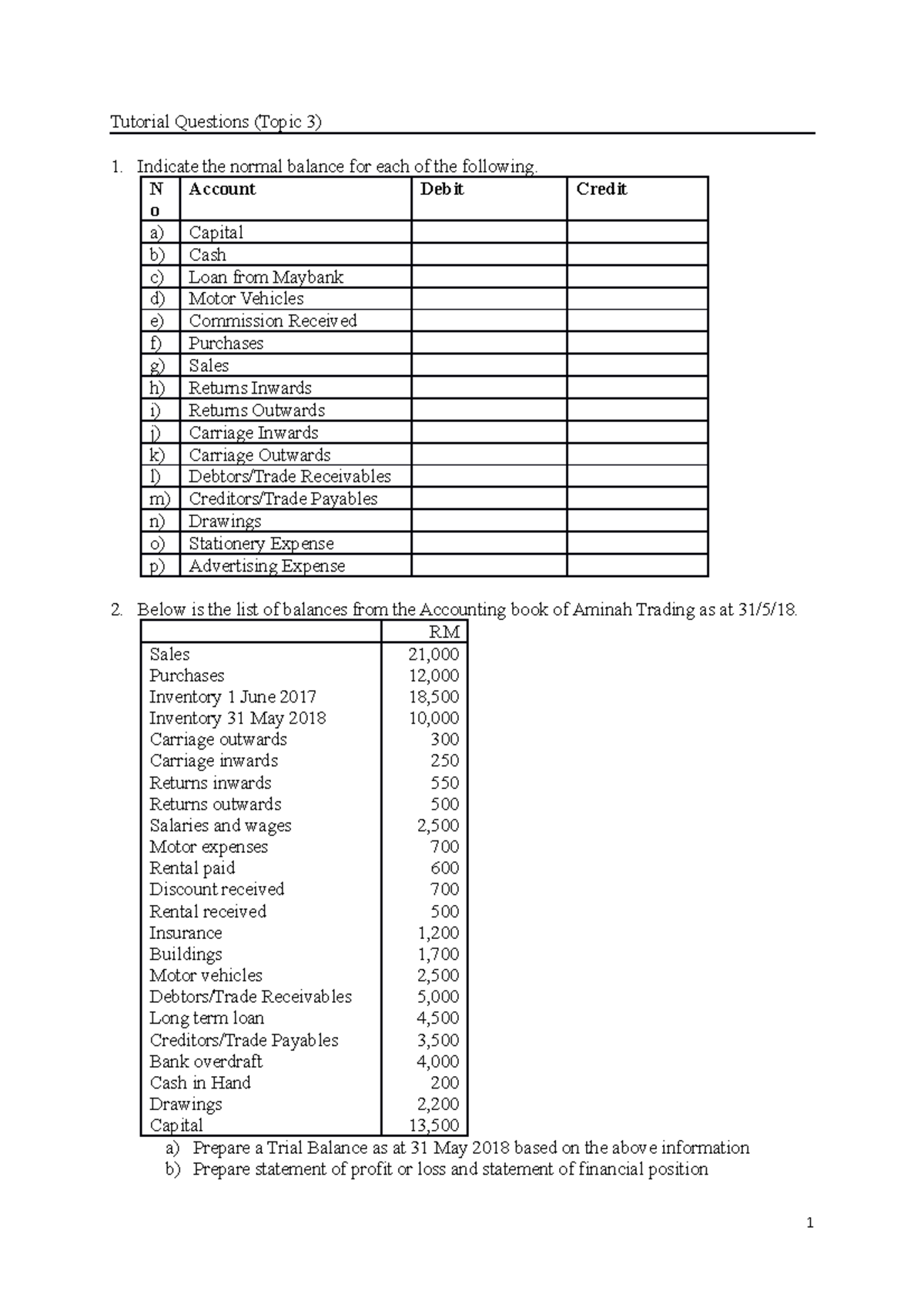 asda sd asd asda sasd asd asd ads asdasa s - Tutorial Questions (Topic ...