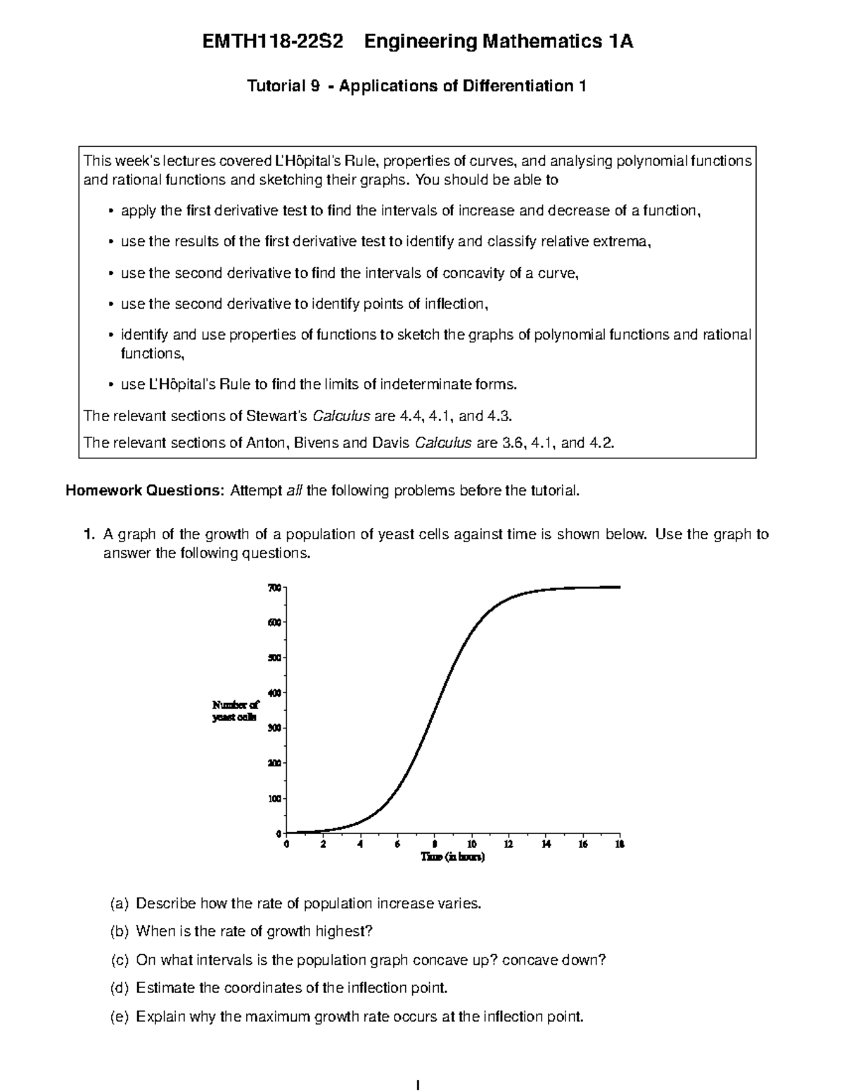 EMTH118-22S2 Tutorial 9 questions - EMTH118-22S2 Engineering ...