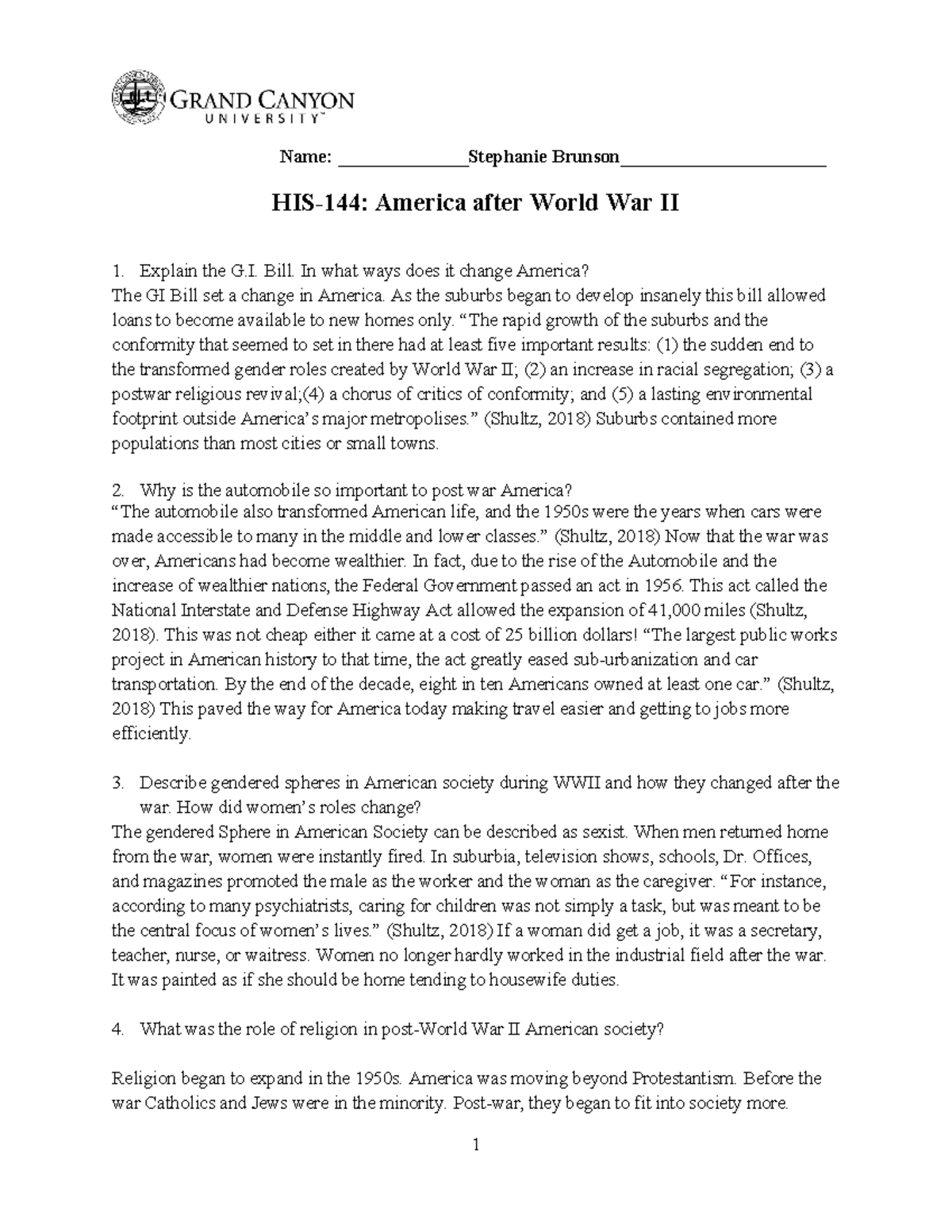 HIS-144-RS-America after WWII Worksheet (Auto Recovered) - Name ...