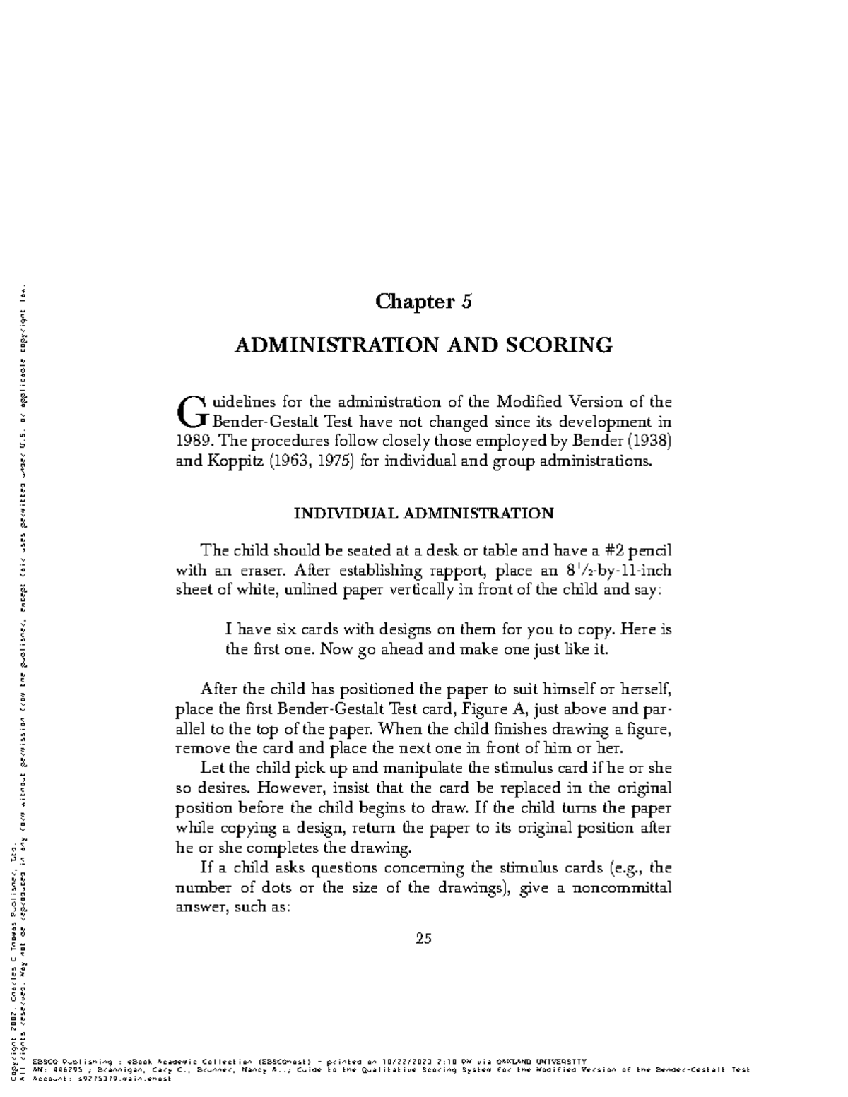 Brannigan Gary GB 2002 Chapter 5 Administratio Guide To The Qualitative ...